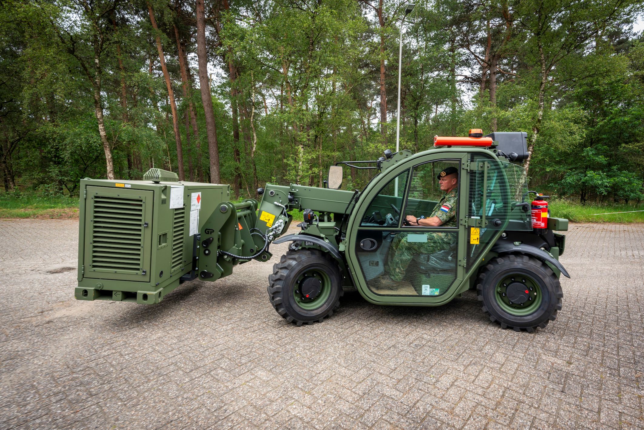 Dutch armed forces take delivery of new Bobcat telehandlers, air ...