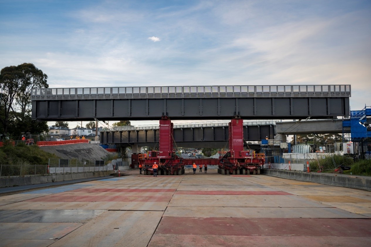 Minimizing disruption with bridge construction solution in Melbourne
