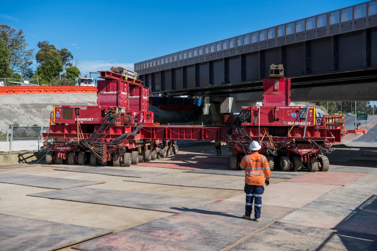 Minimizing disruption with bridge construction solution in Melbourne