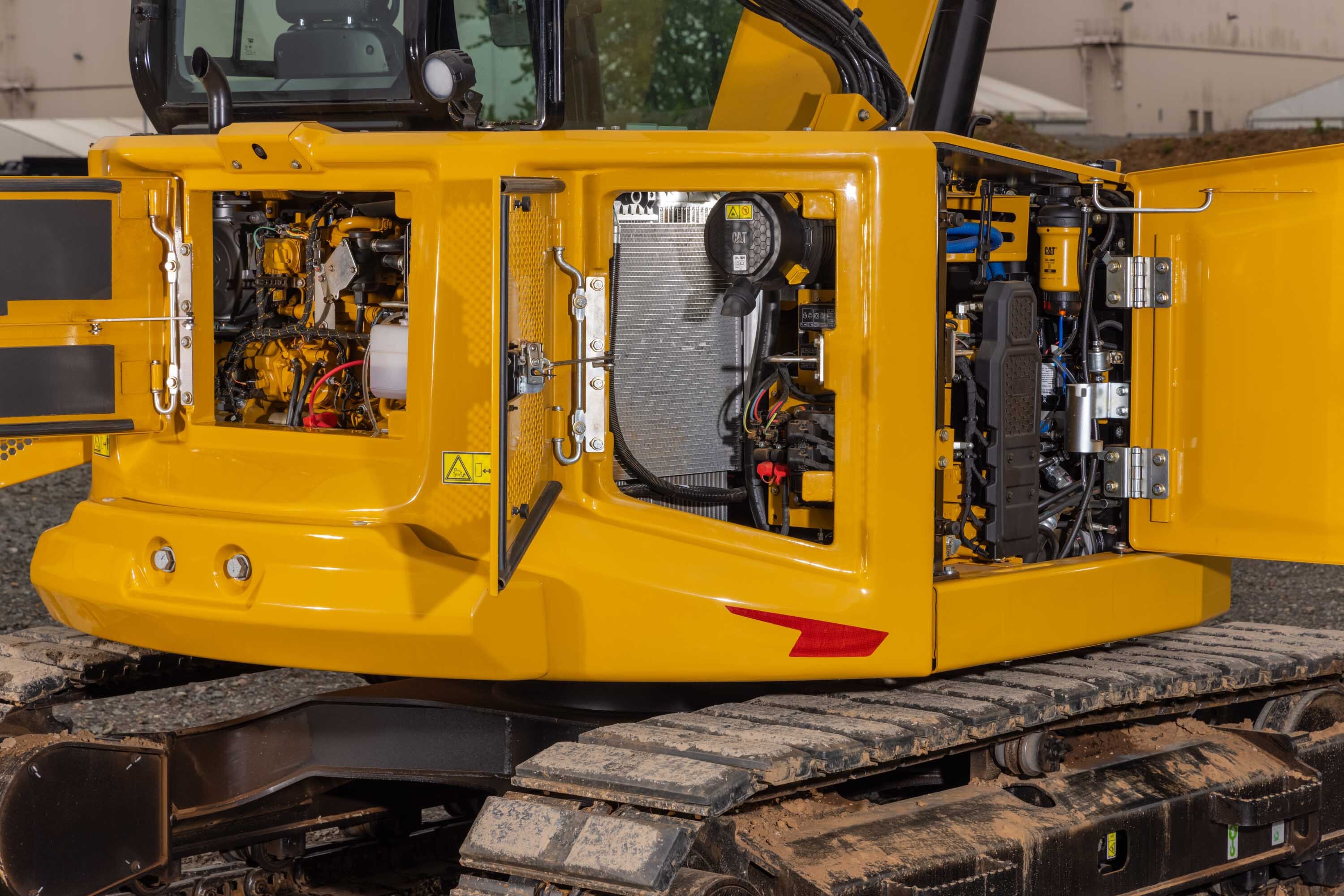 Cat’s new 8-tonne 308 CR Fixed Boom digger