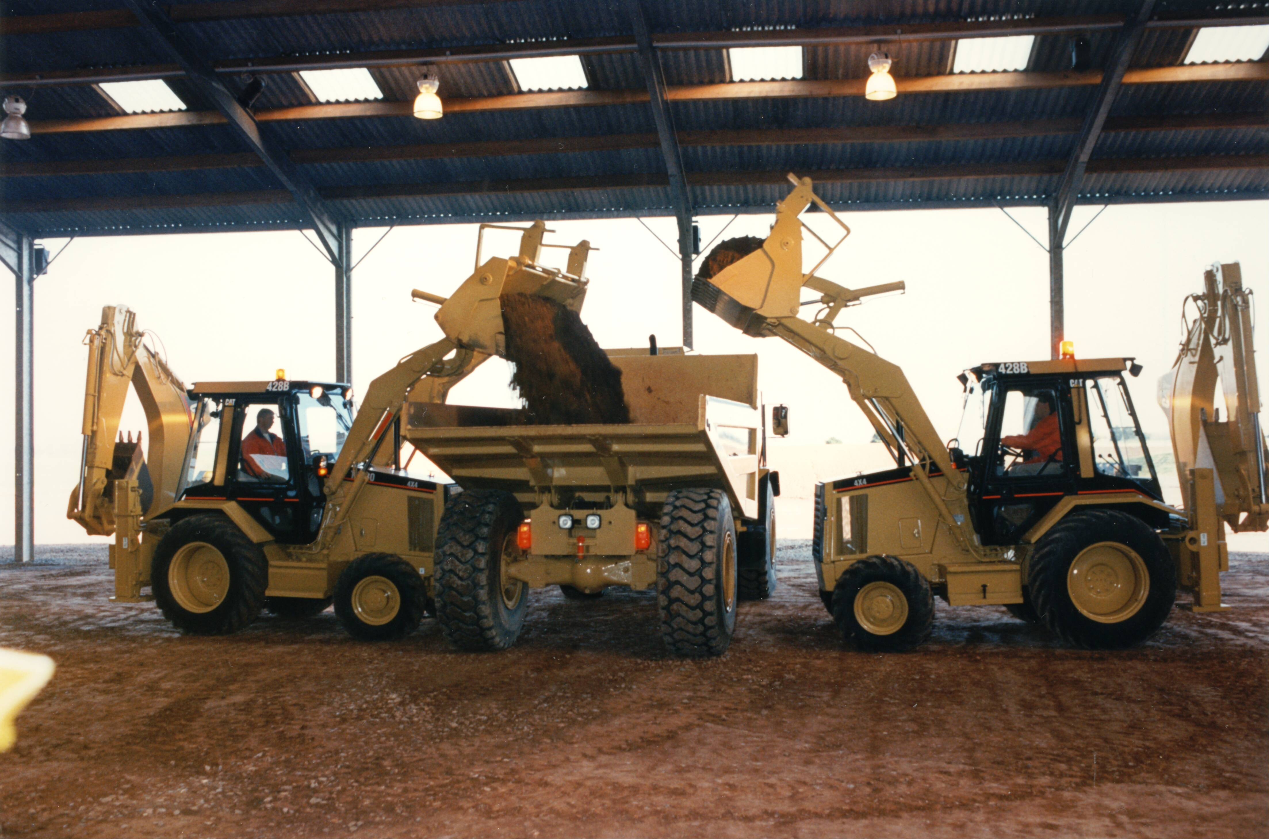 Caterpillar Desford Milestone Caught on Camera (#throwbackthursday)