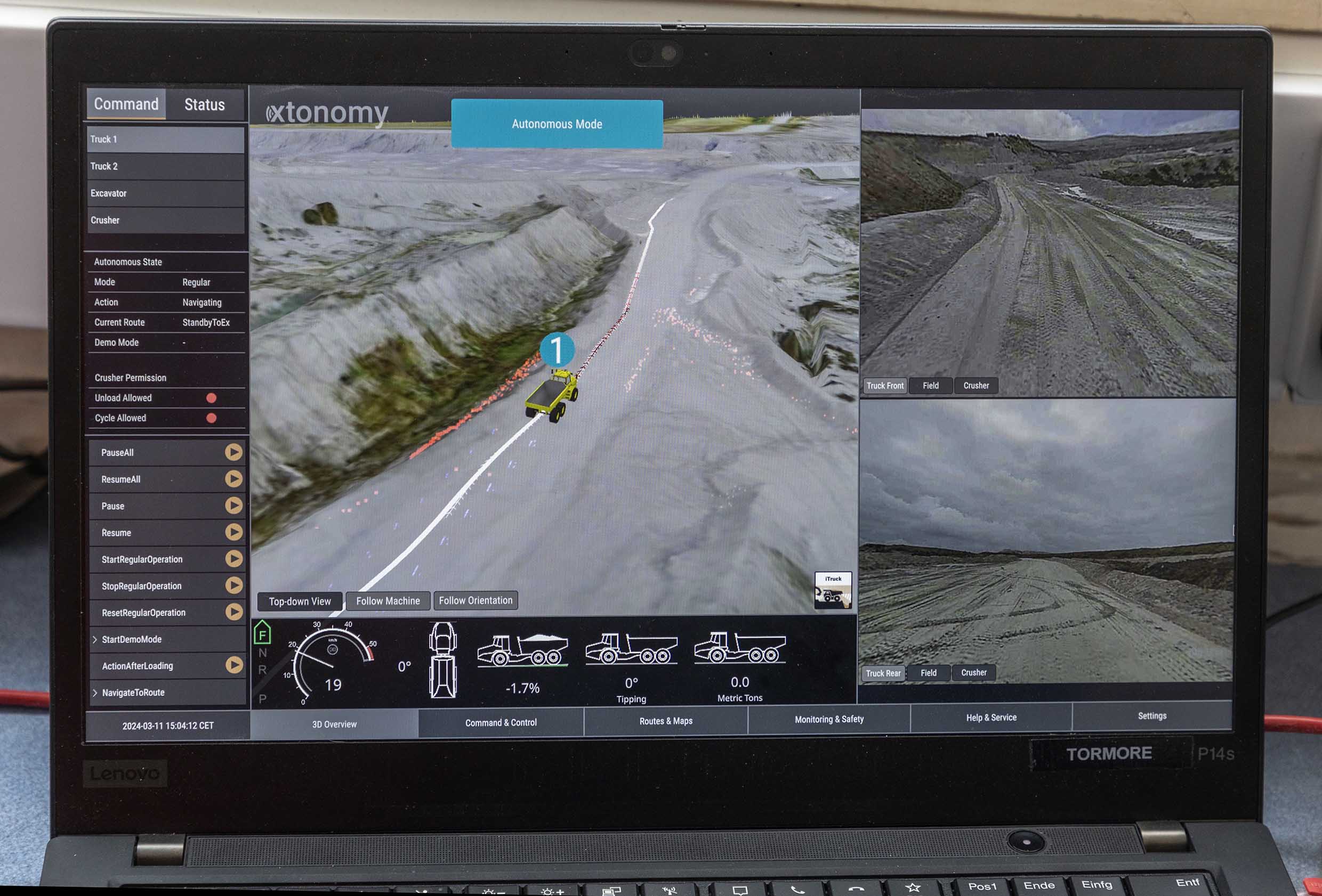 UK’s first autonomous ADT