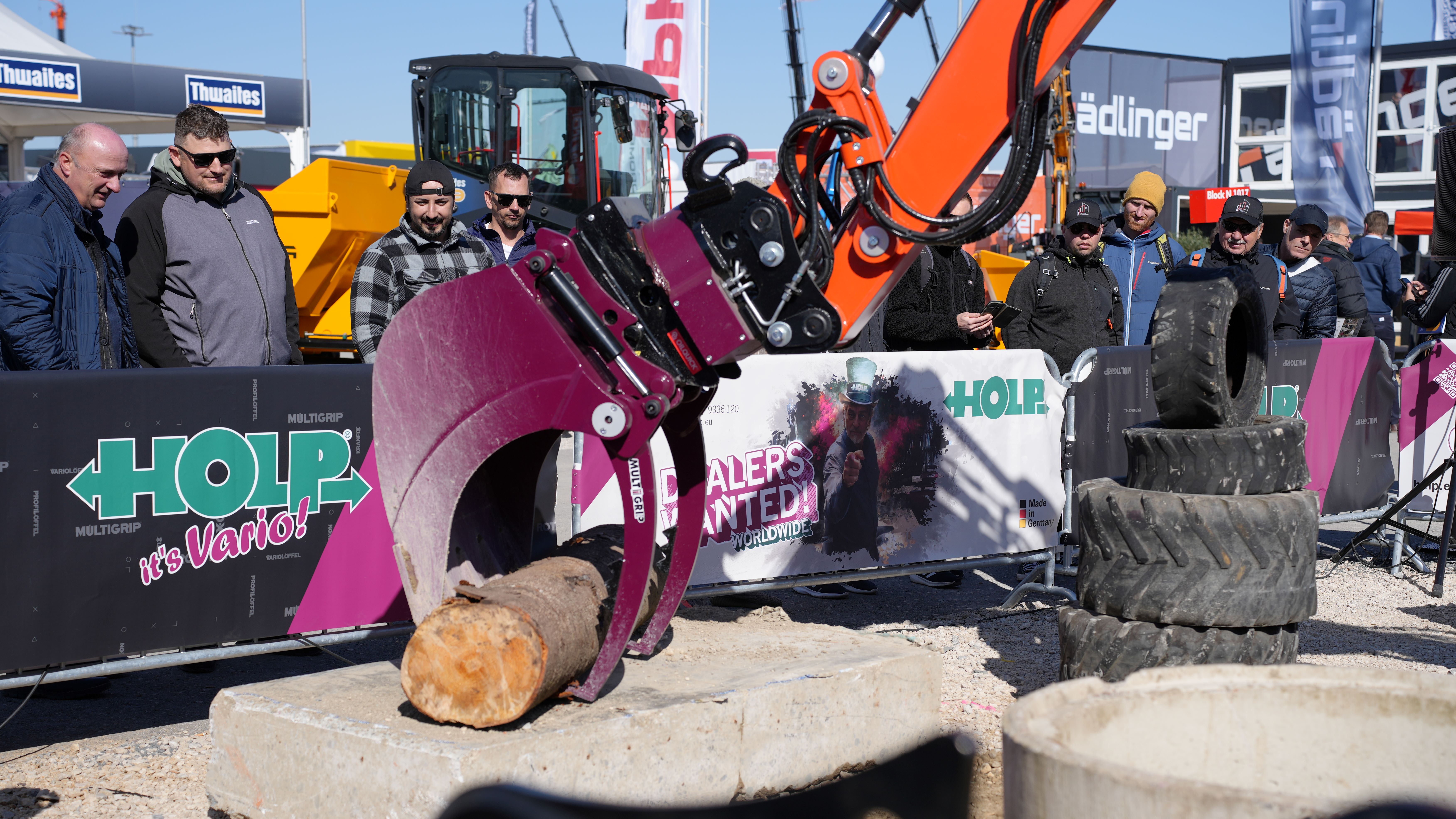 Holp Puts the Spin into Bauma