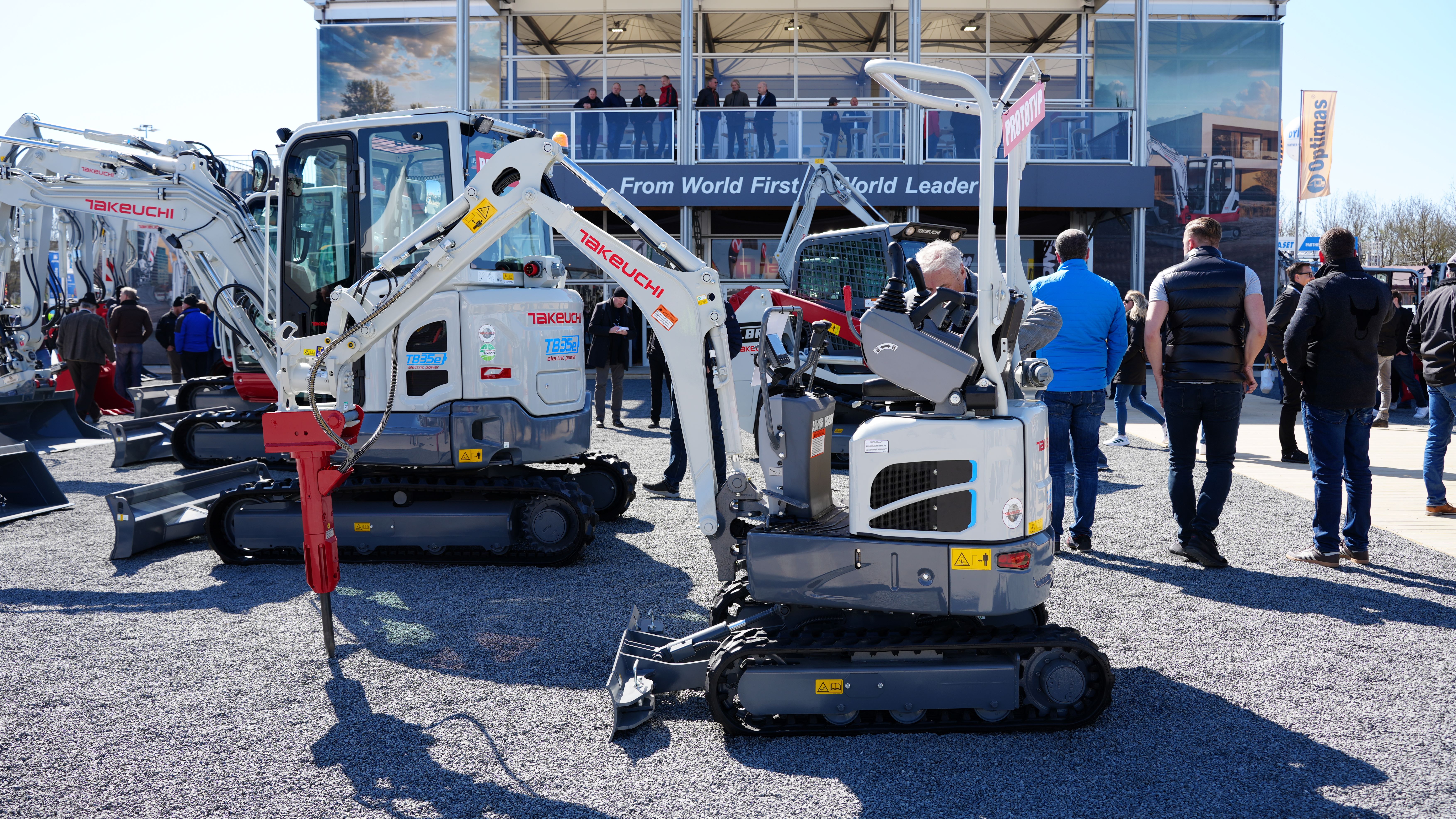 Takeuchi Turn on the Style at Bauma