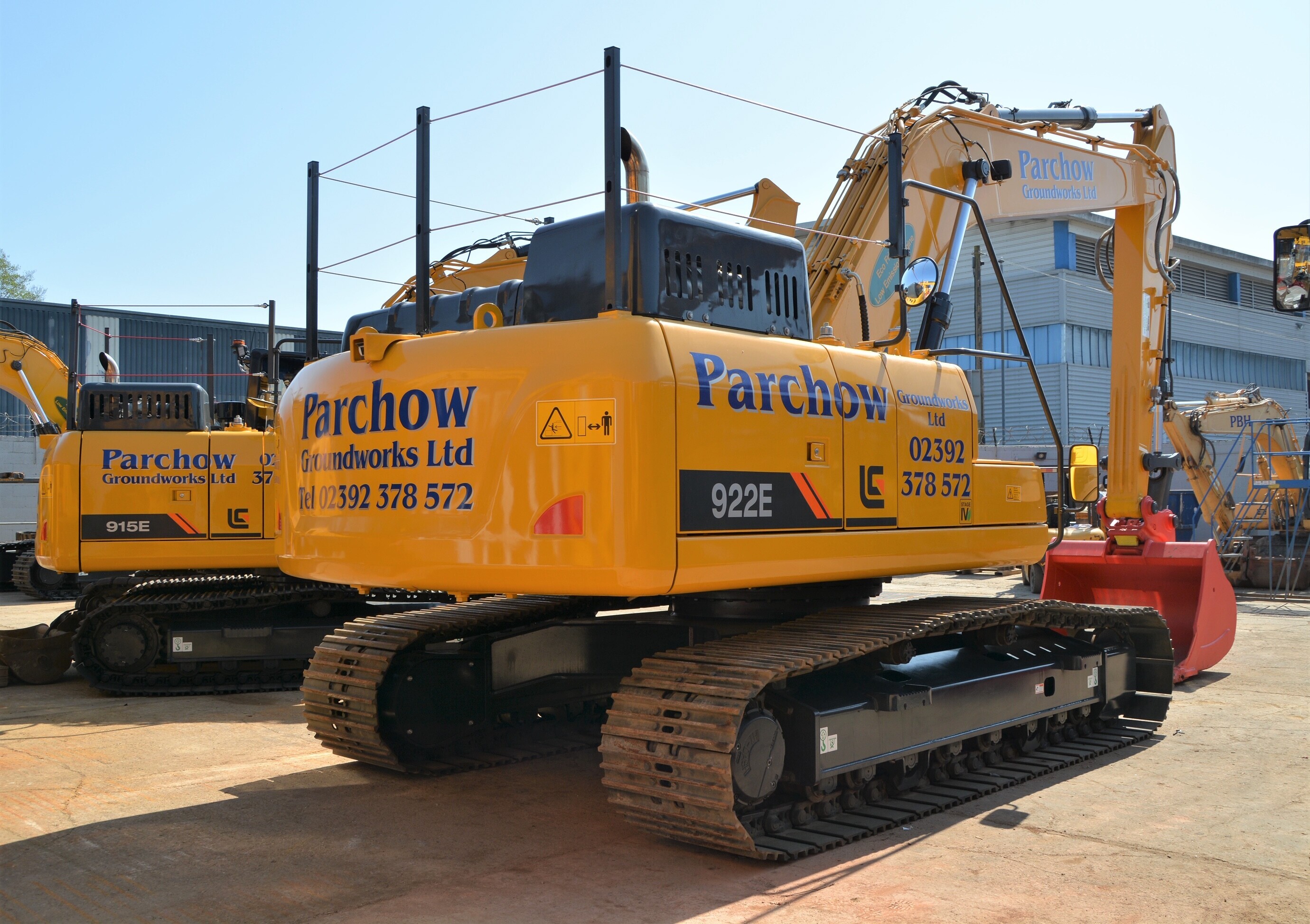 Parchow Groundworks Invest in LiuGong Fleet