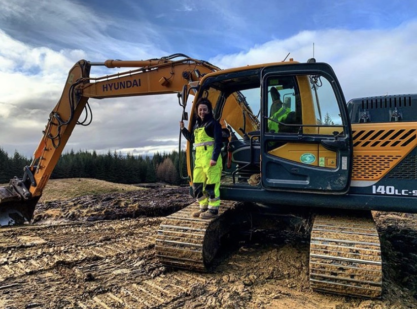 Machinery is in the blood for The Digger Girl