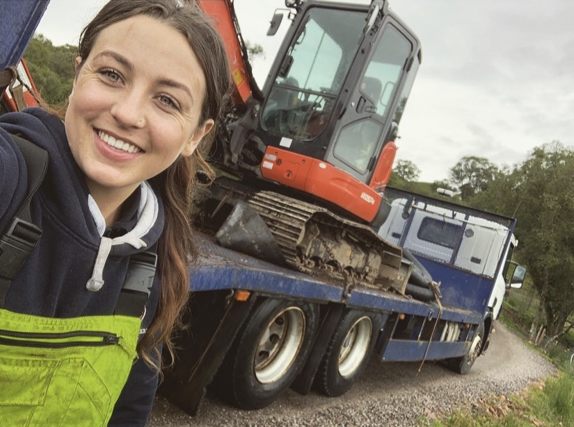 Machinery is in the blood for The Digger Girl
