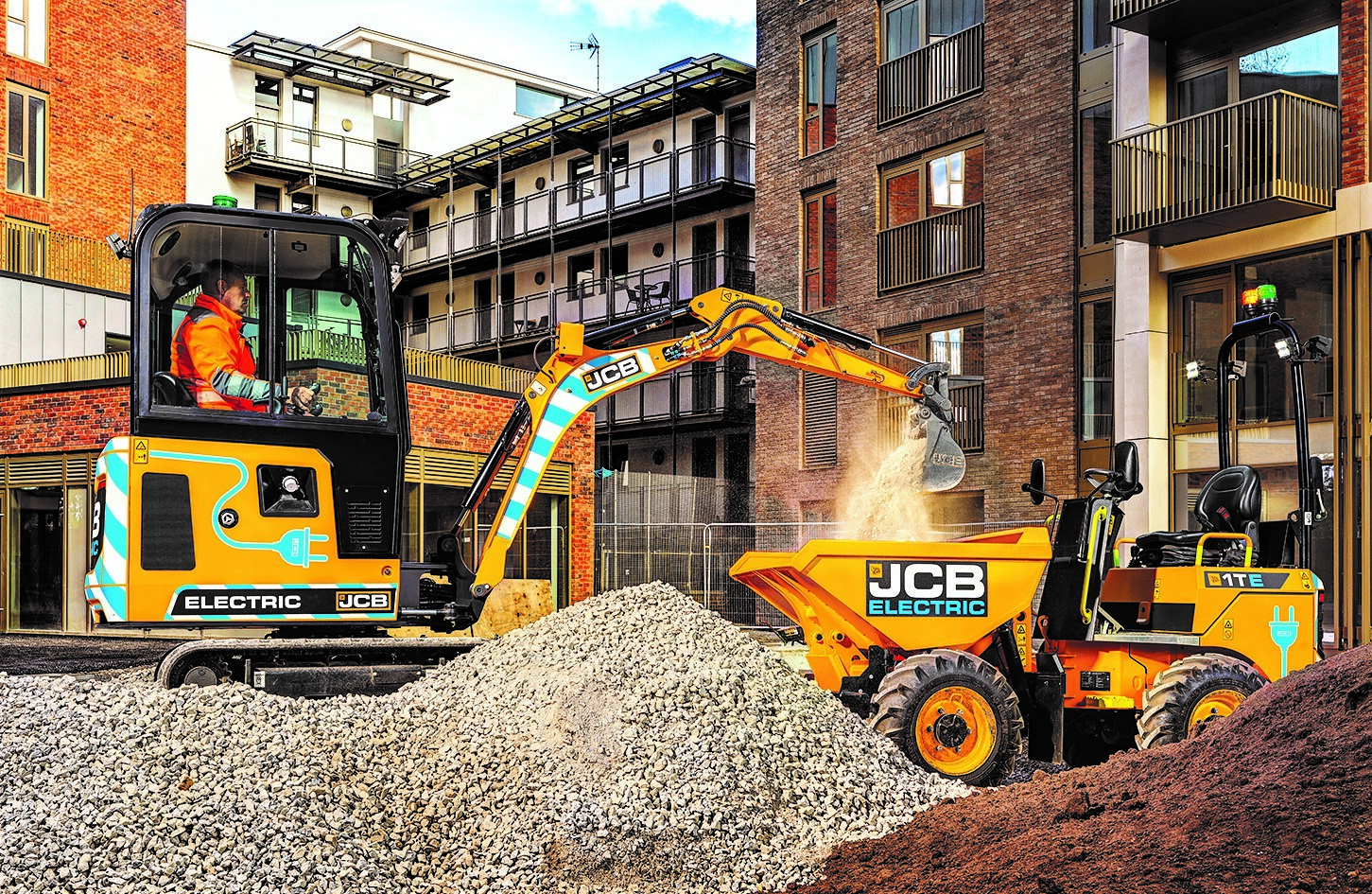 JCB Sparks Excitement with New Electric Models