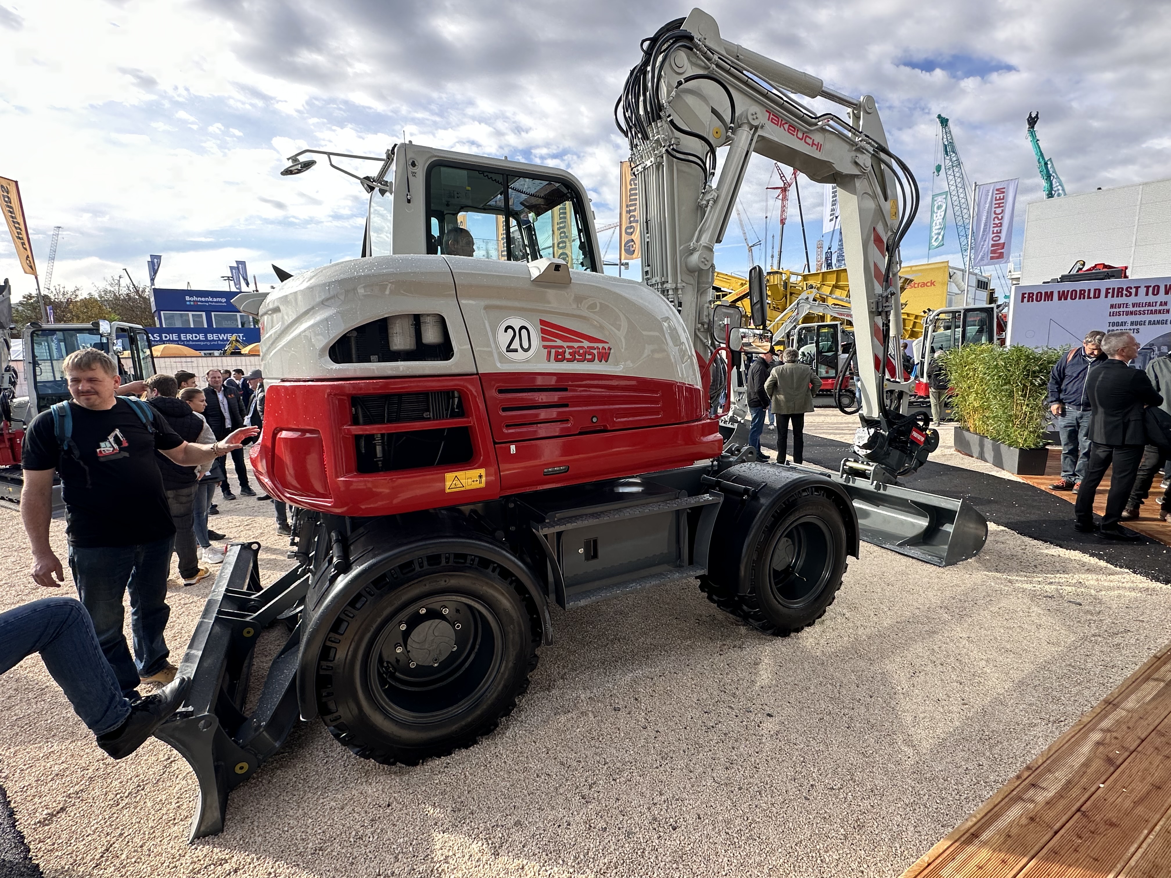 Takeuchi Turn on the Style in Bauma