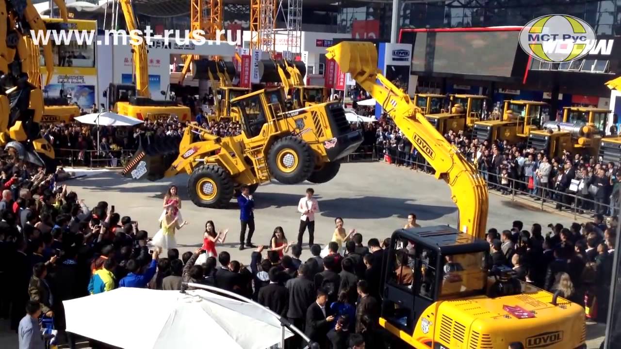 Dancing Wheeled Loader Anyone?