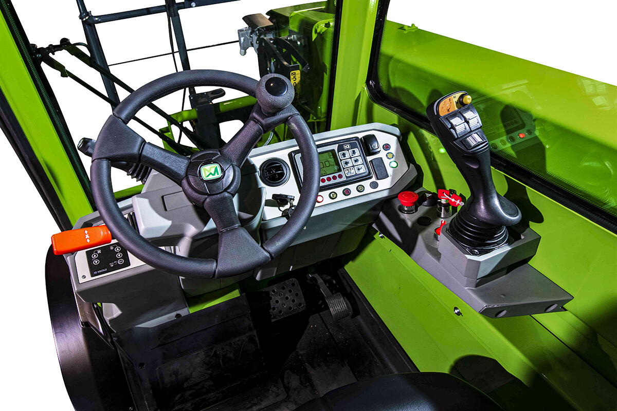 Electric Merlo telehandler