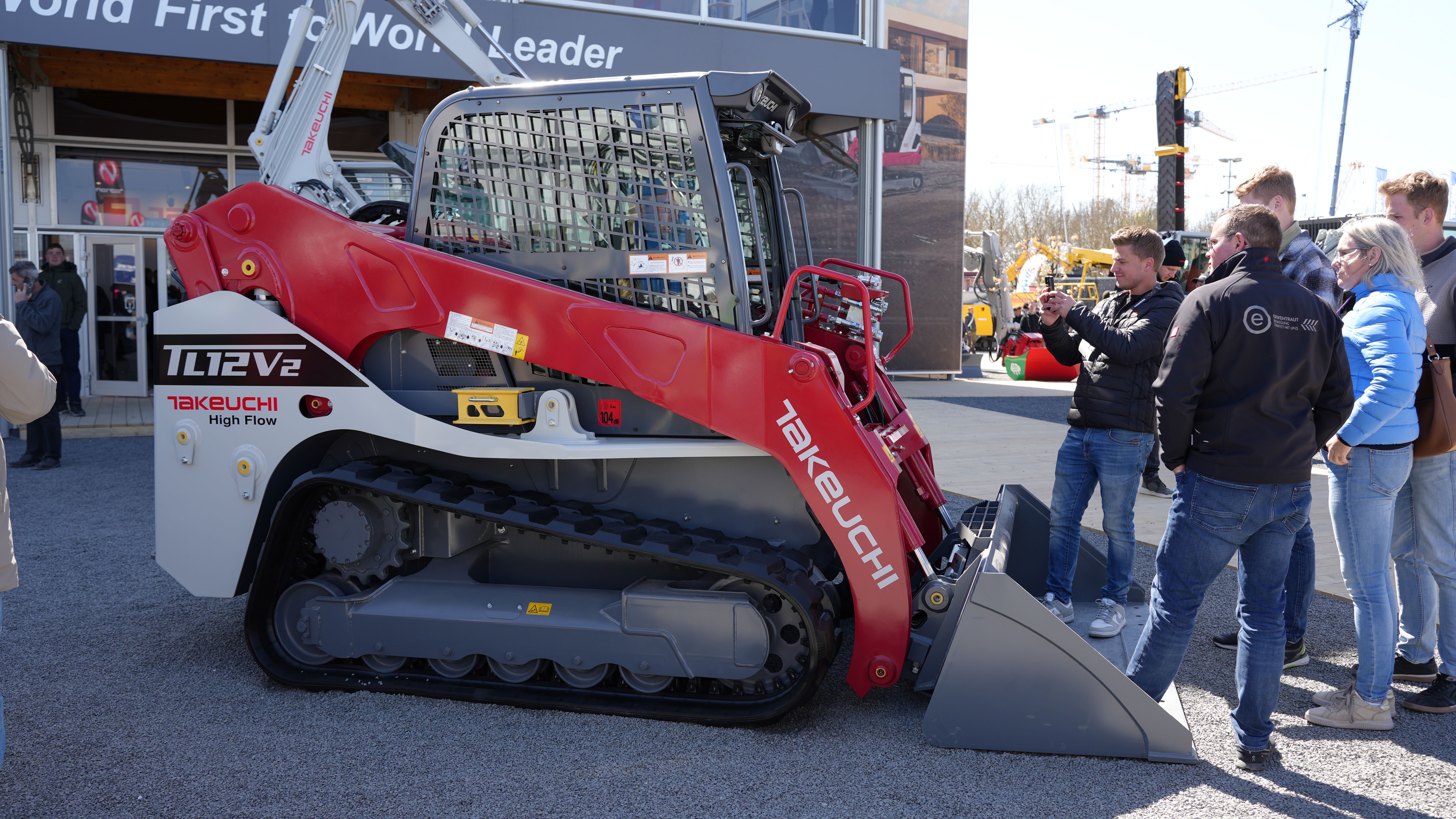 Building Takeuchi Track Loaders