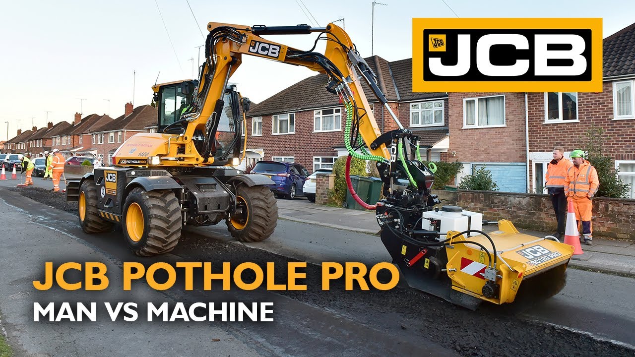 JCB’s Pothole Pro Taking on the Pothole Menace