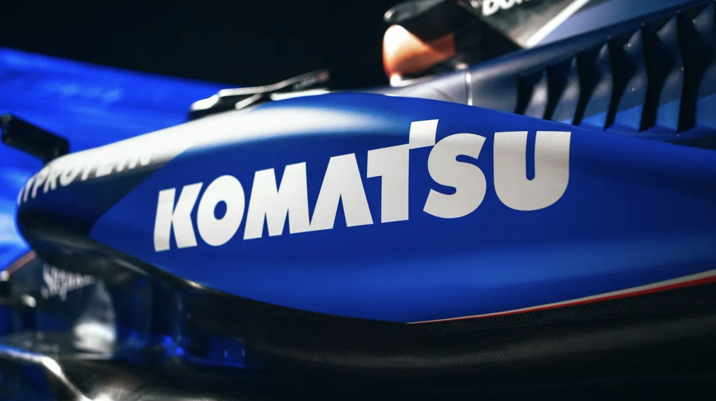 Komatsu signs F1 sponsorship deal with Williams