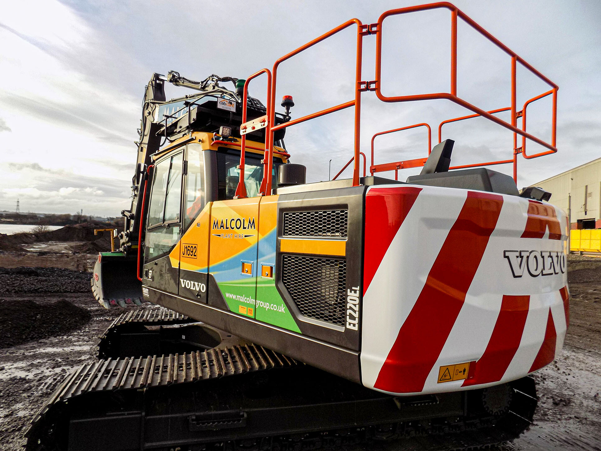 Malcolm Group’s six new Volvo diggers